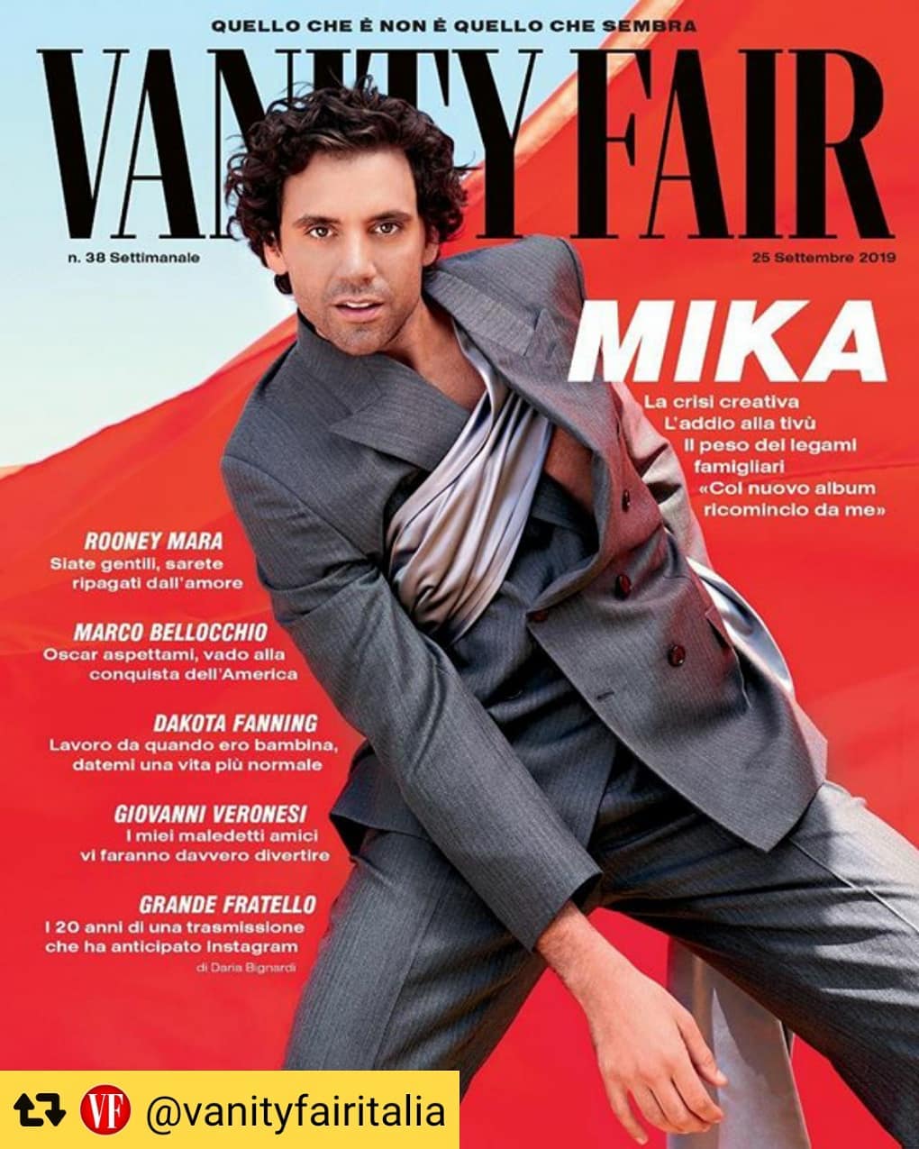 MIKA W VANITY FAIR ITALIA – Mika po polsku